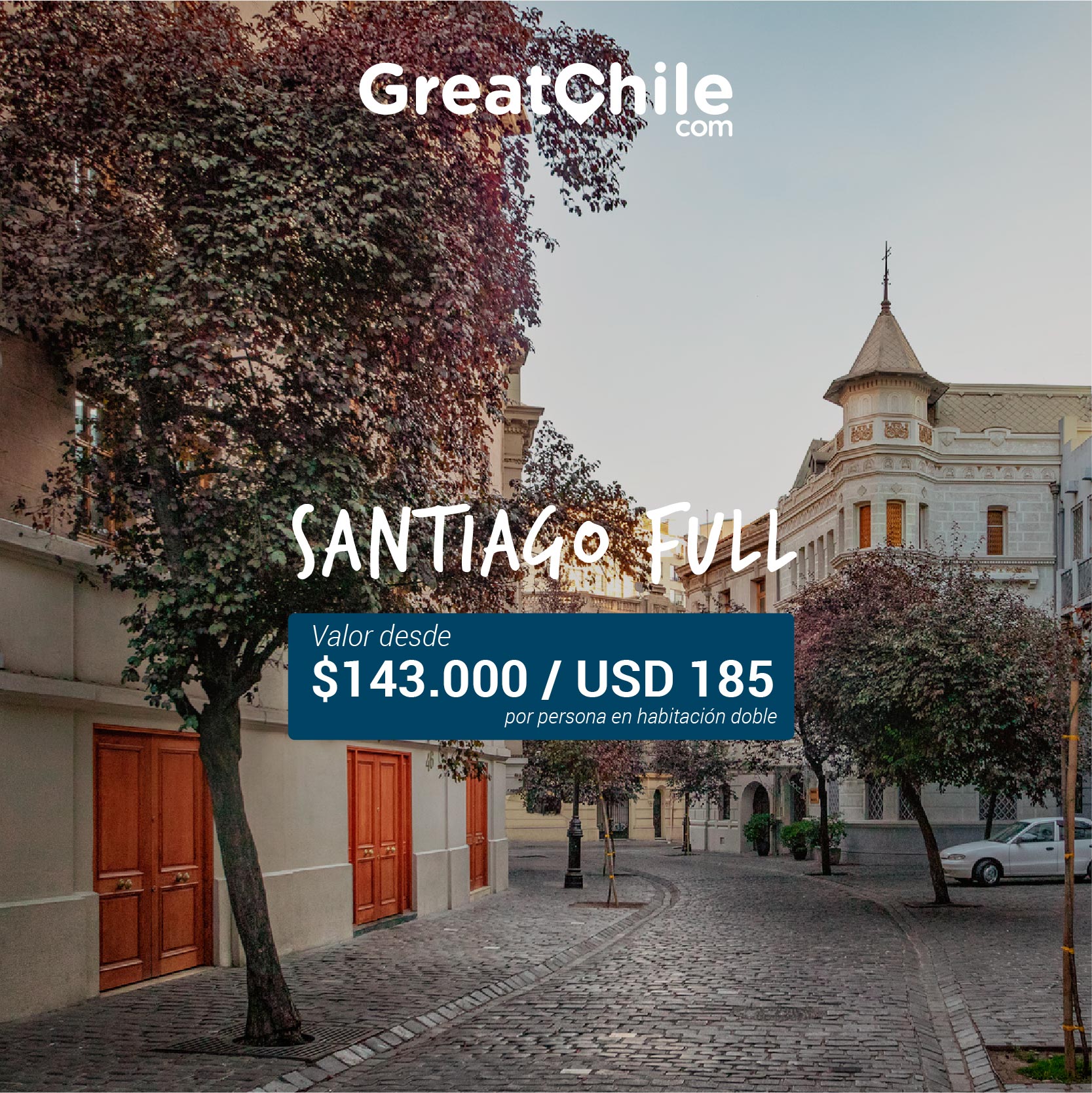 Tour Santiago Full - GreatChile.com